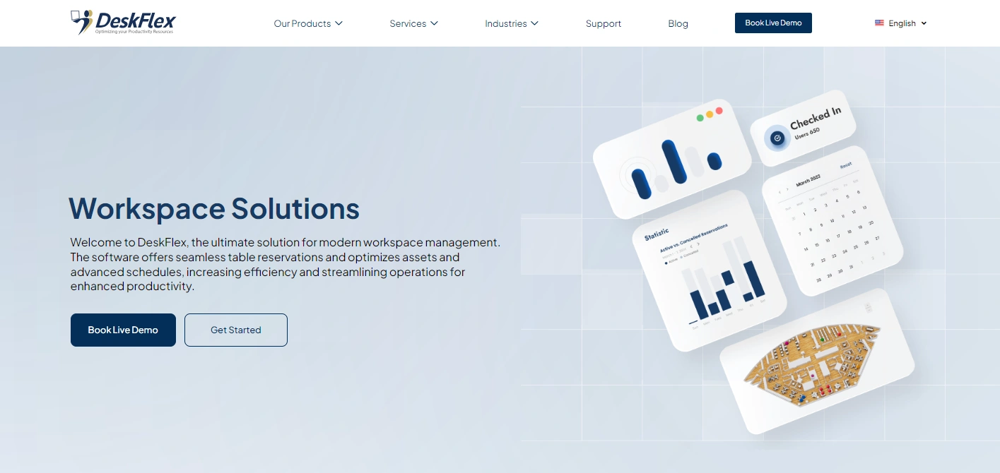 Desk-Sharing Software of 2025 Free & Paid | Deskflex